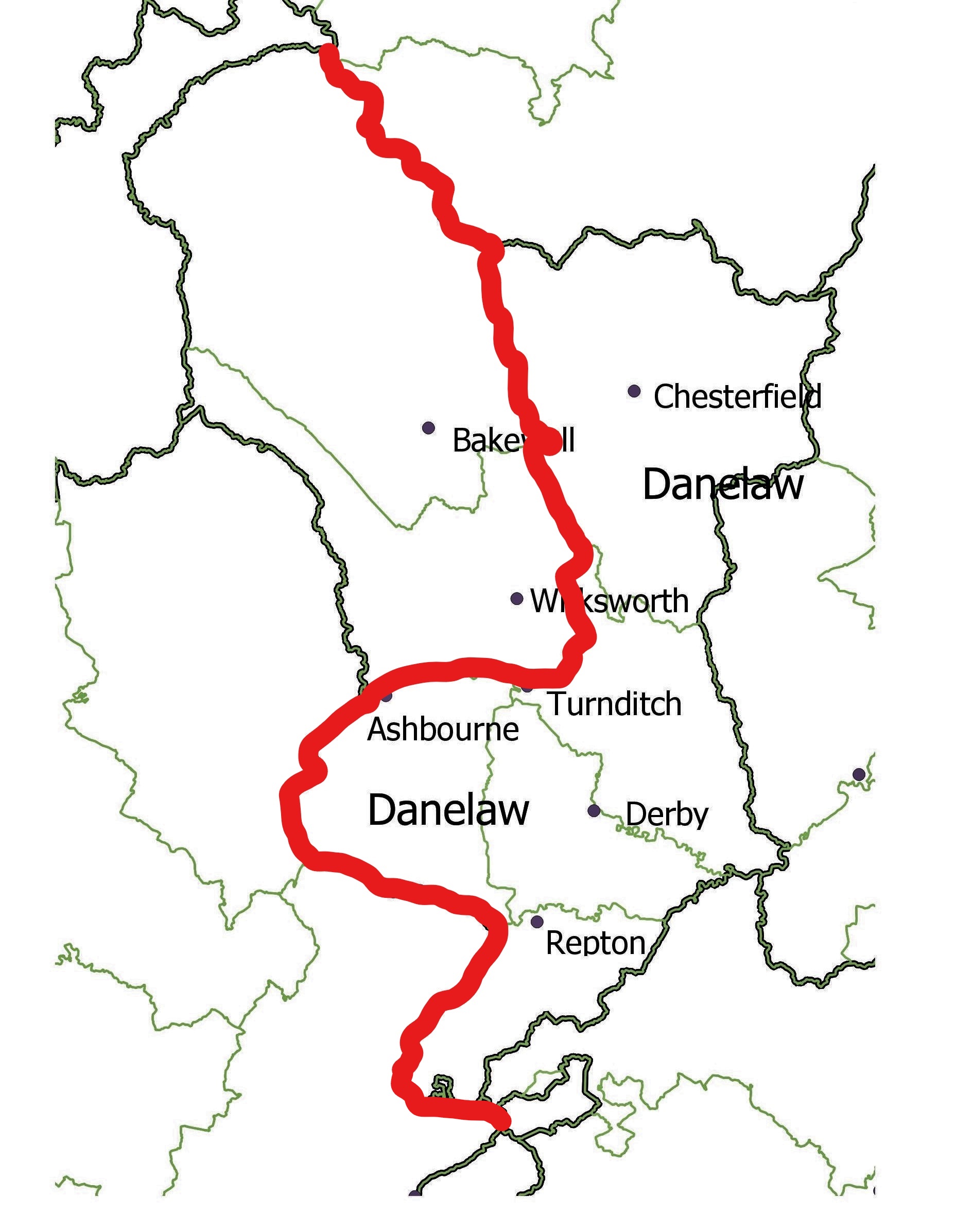 The Danelaw in Derbyshire – Before 1066