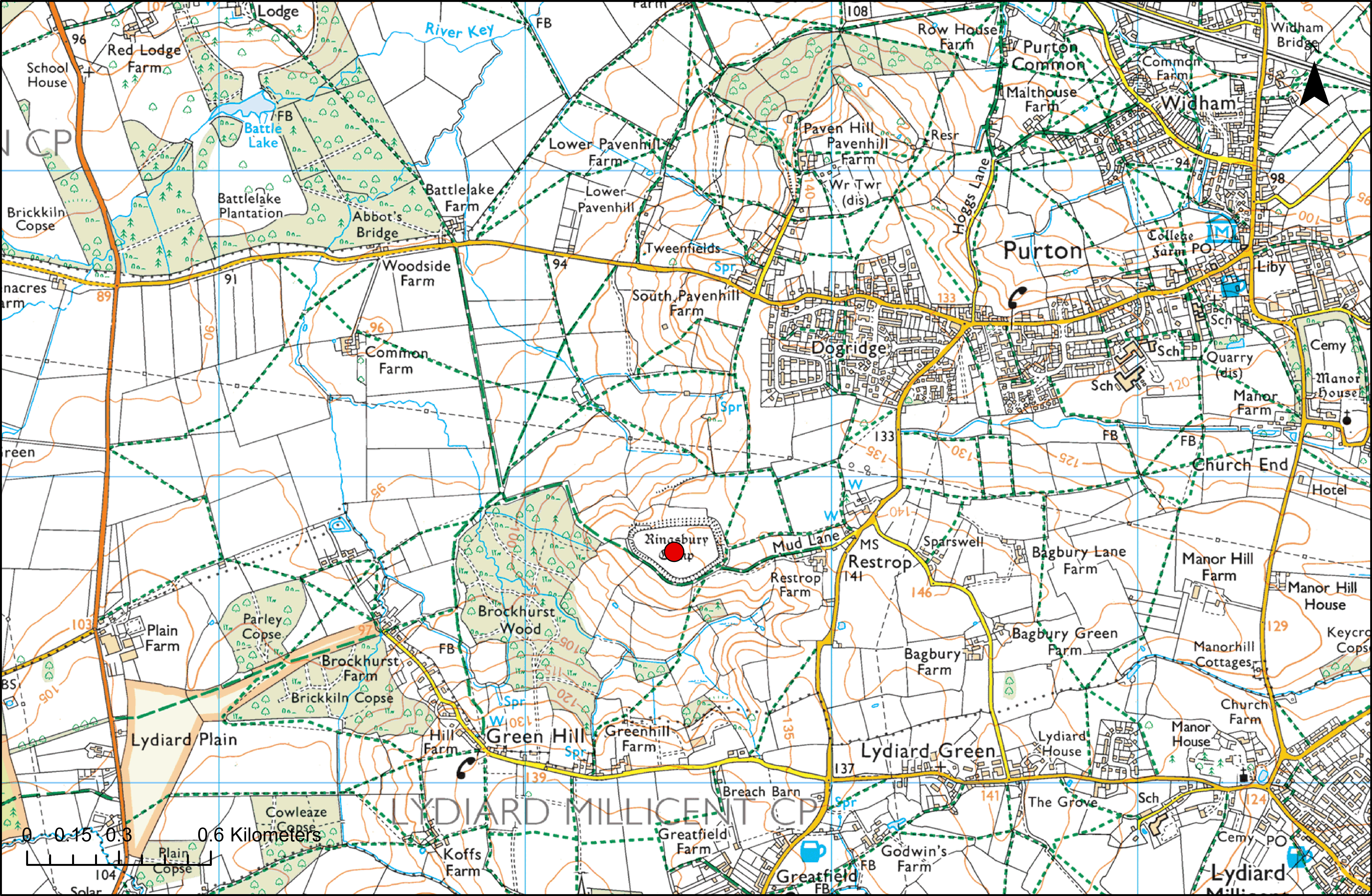 Ringsbury Camp, an Iron Age Hillfort near Purton, Wiltshire – Before 1066